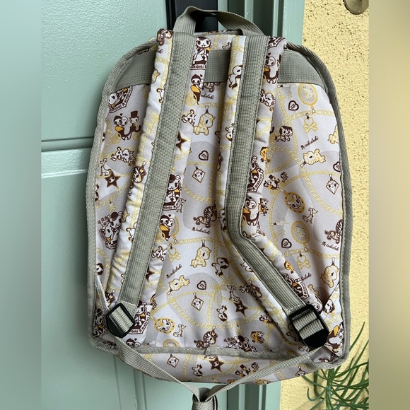 tokidoki | Bags | Limited Edition Tokidoki Gold Chain Backpack Rare ...